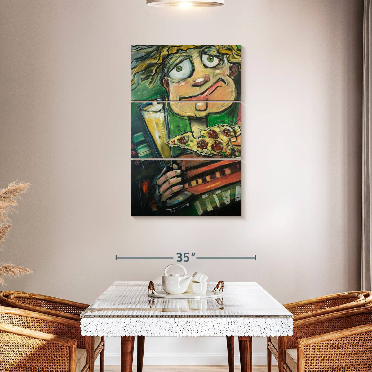 Winston Porter Pete Pilsner Pizza | Wayfair