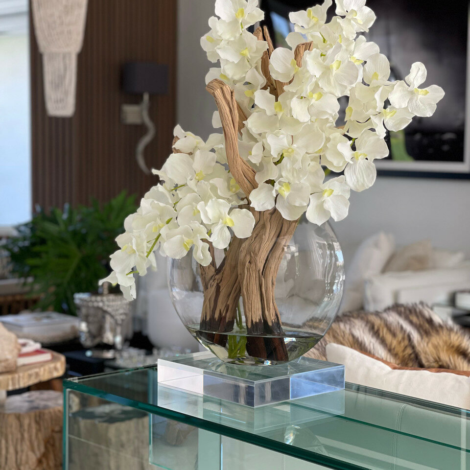 CFA Design Group Orchid Arrangement in Vase & Reviews | Wayfair