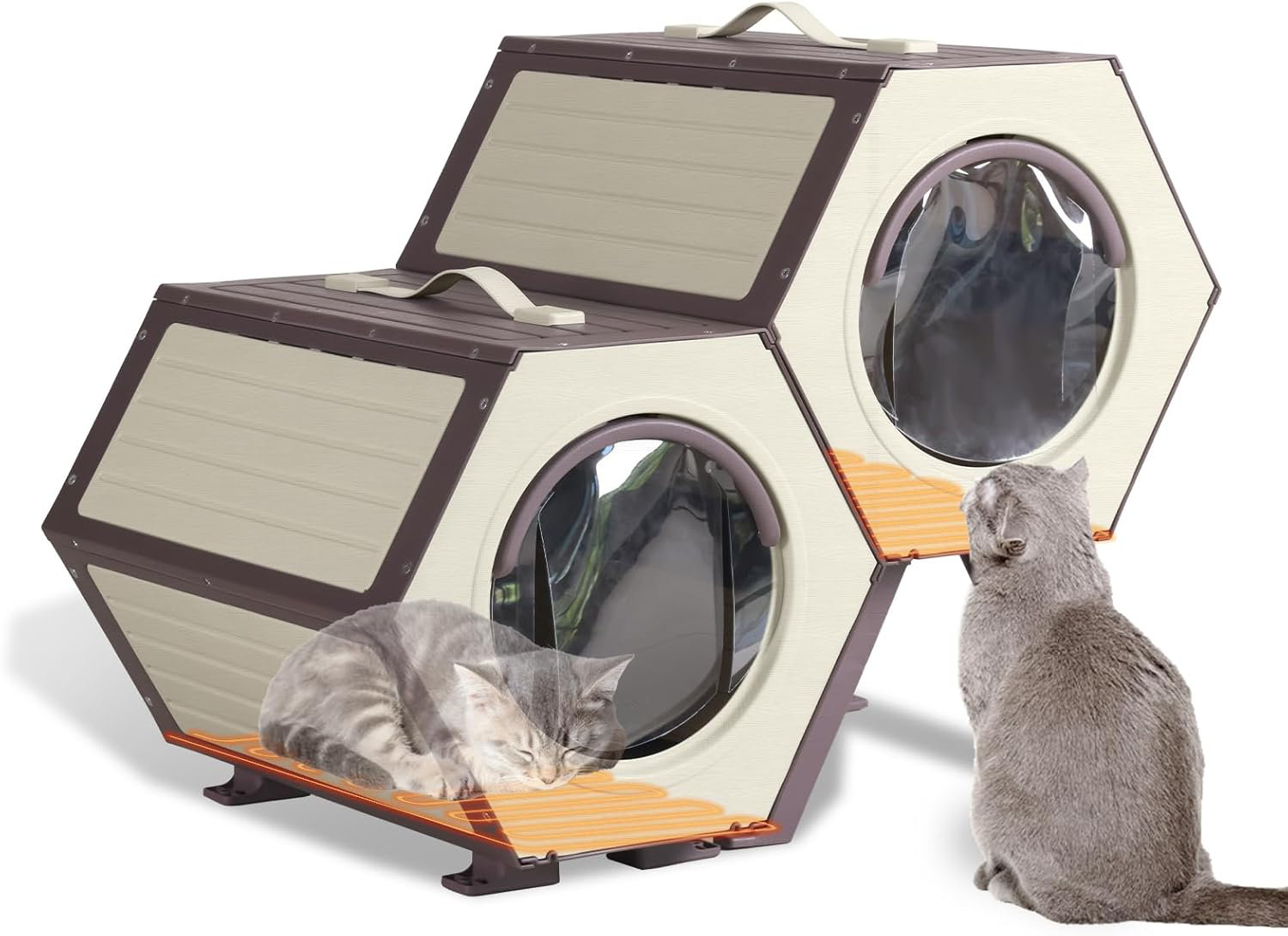 Archie & Oscar™ Heated Fairburn Expandable Cat Cage - Wayfair Canada