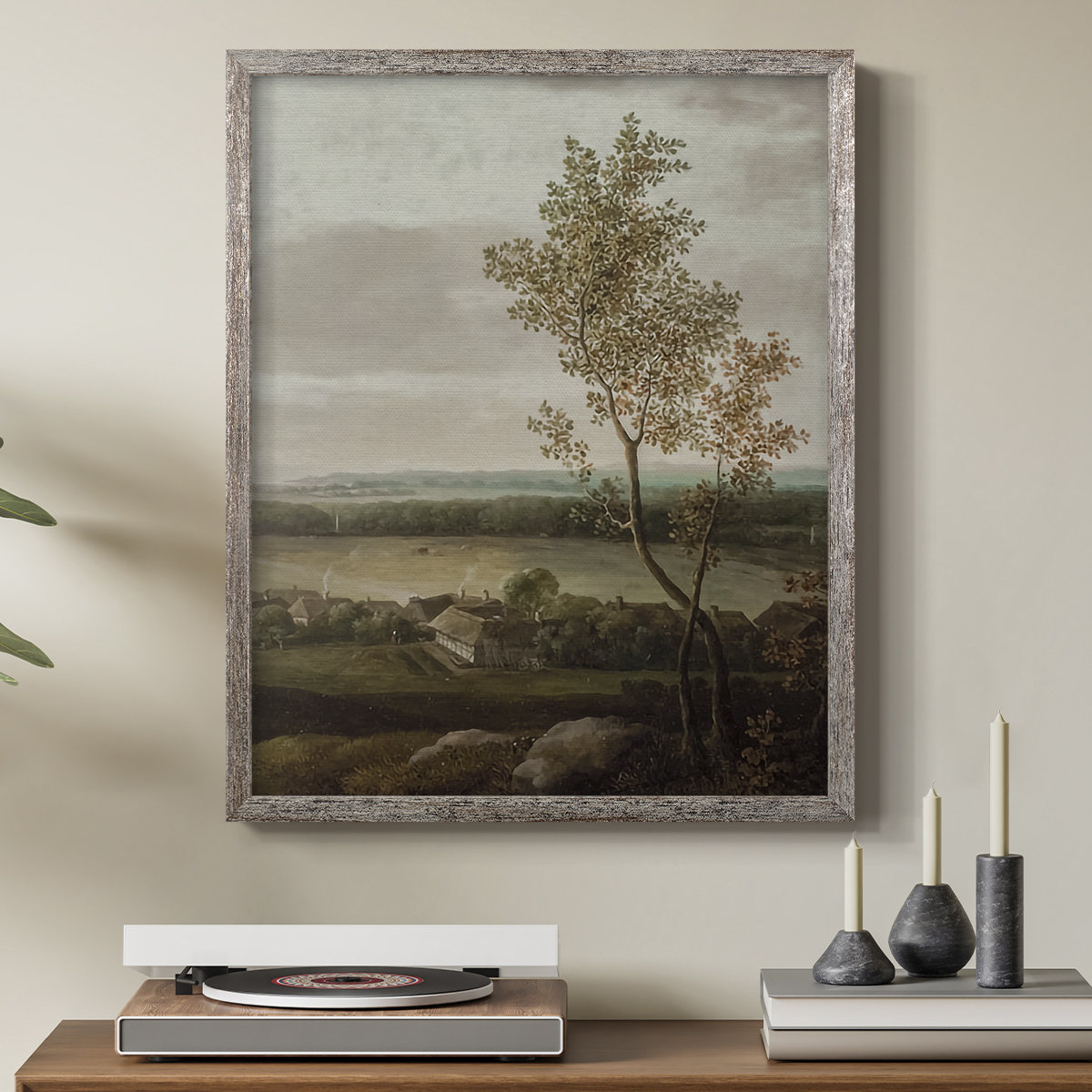 Winston Porter Vintage Landscape CCLII Framed Print - Solid Wood | Wayfair