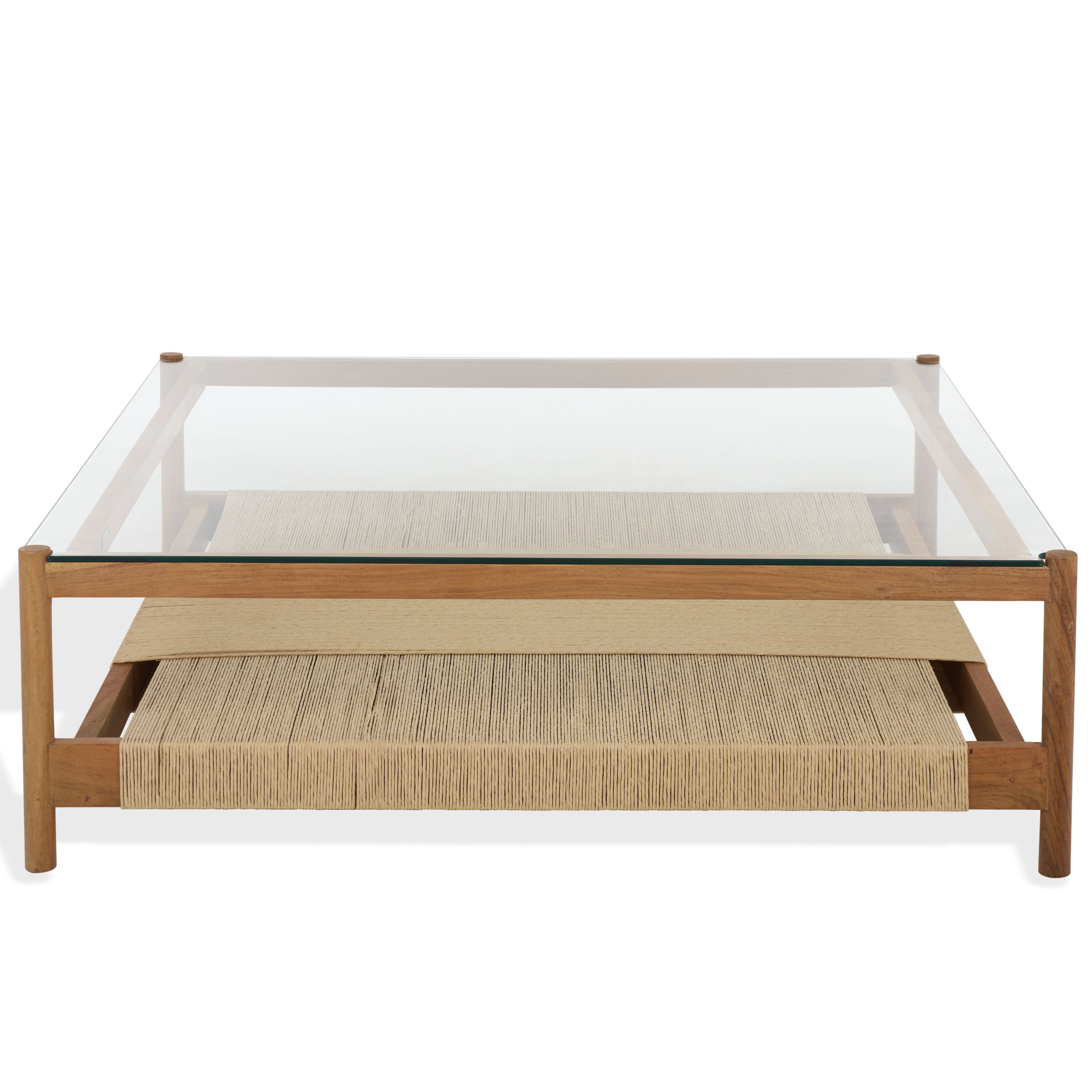 Mercer41 Gerard Wood & Glass Coffee Table | Wayfair