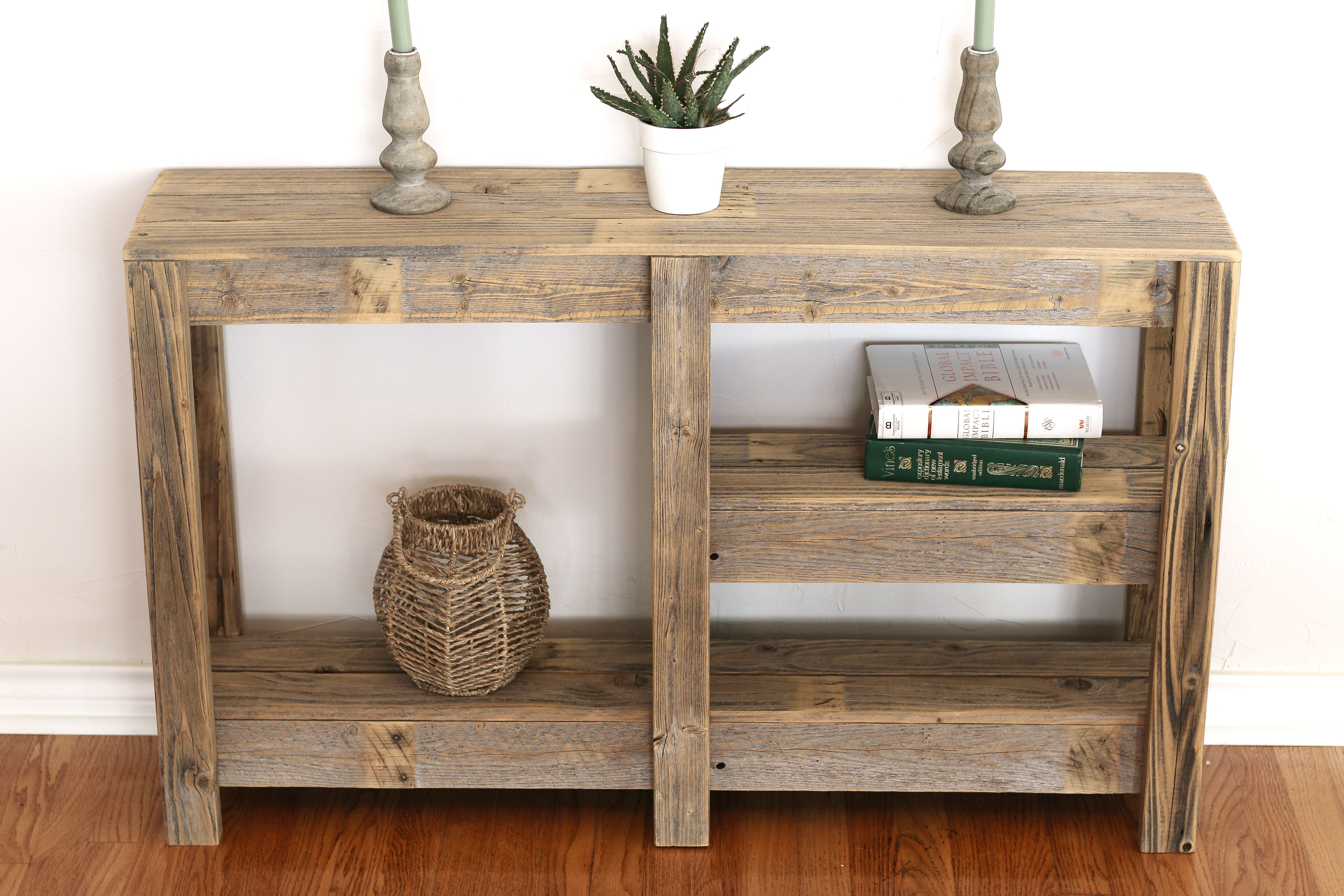 Millwood Pines Maddocks 46" Solid Wood Console Table & Reviews | Wayfair