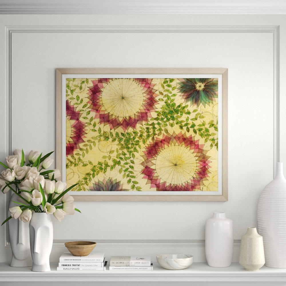 Wendover Art Group Violets - Picture Frame Graphic Art | Wayfair