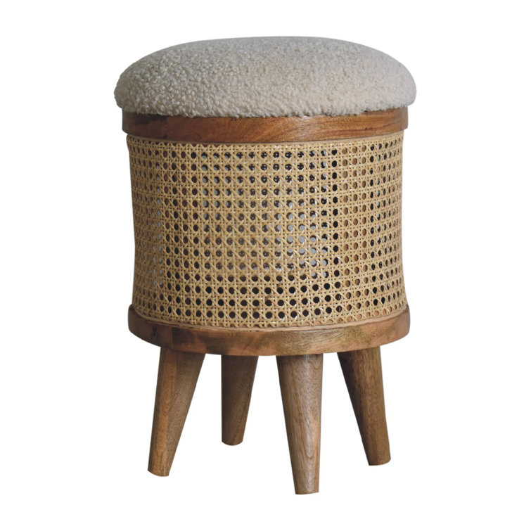 Bay Isle Home Kratika Solid Wood Accent Stool | Wayfair.co.uk