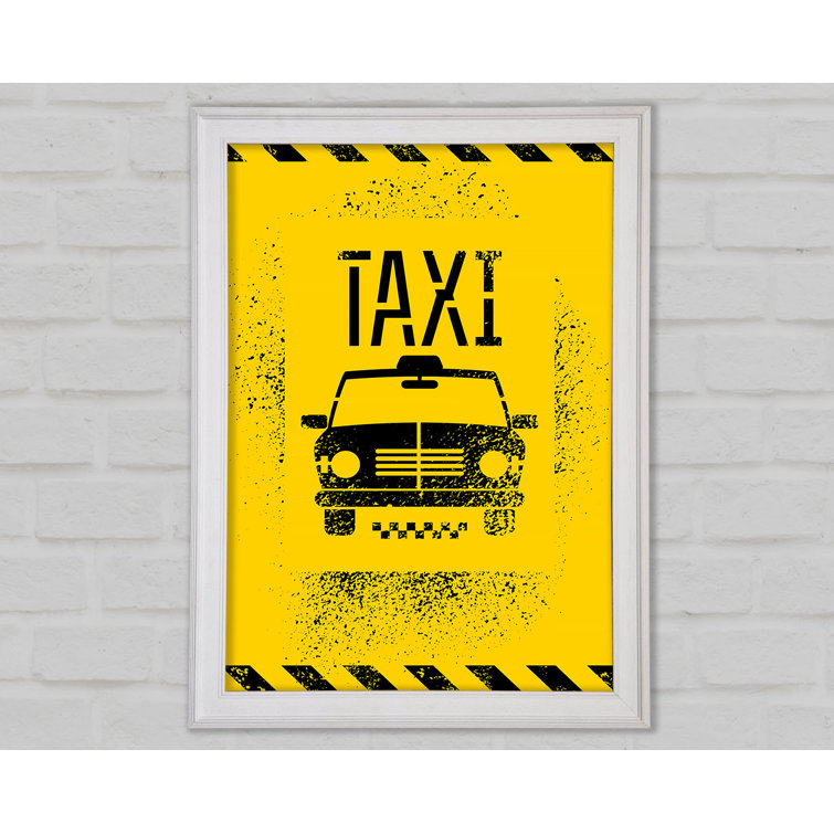 Ophelia & Co. Funky NYC Taxi Cab - Single Picture Frame Art Prints ...