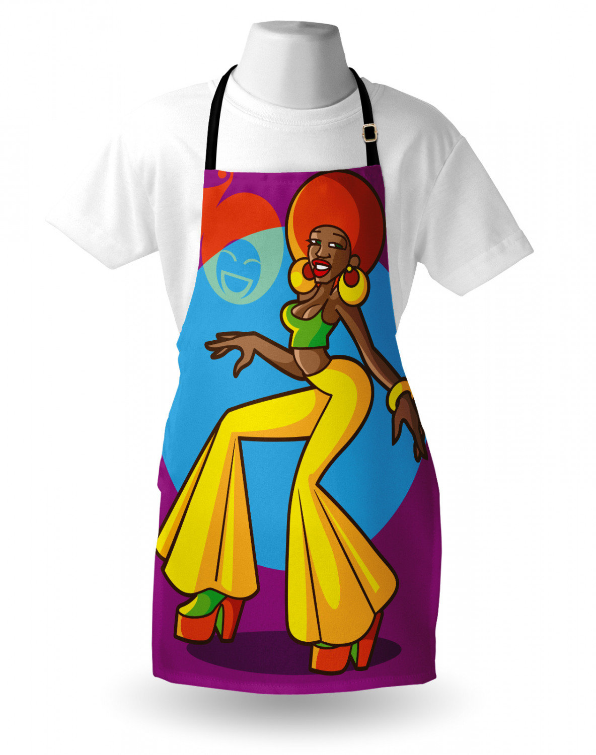 East Urban Home 70's Party Apron | Wayfair