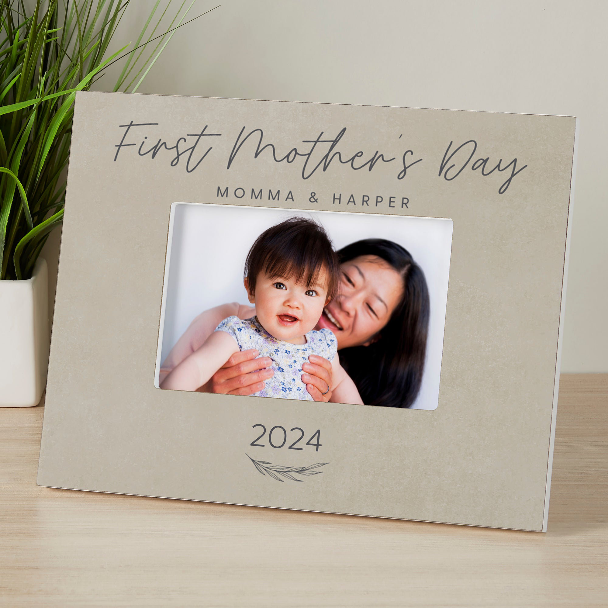 Personalization Mall Picture Frame | Wayfair