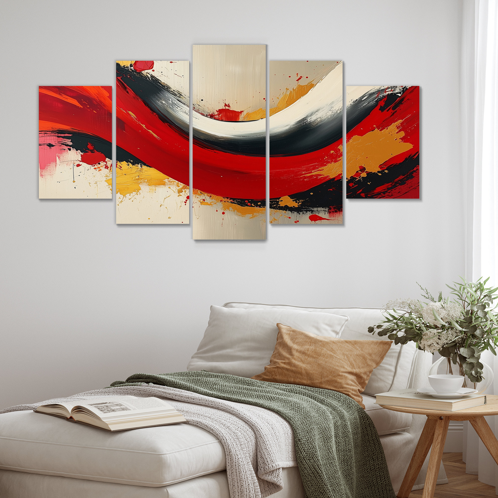 Latitude Run® Chaos Harmony Of Wild Volcano Lava III - Fauvism Wall Art ...
