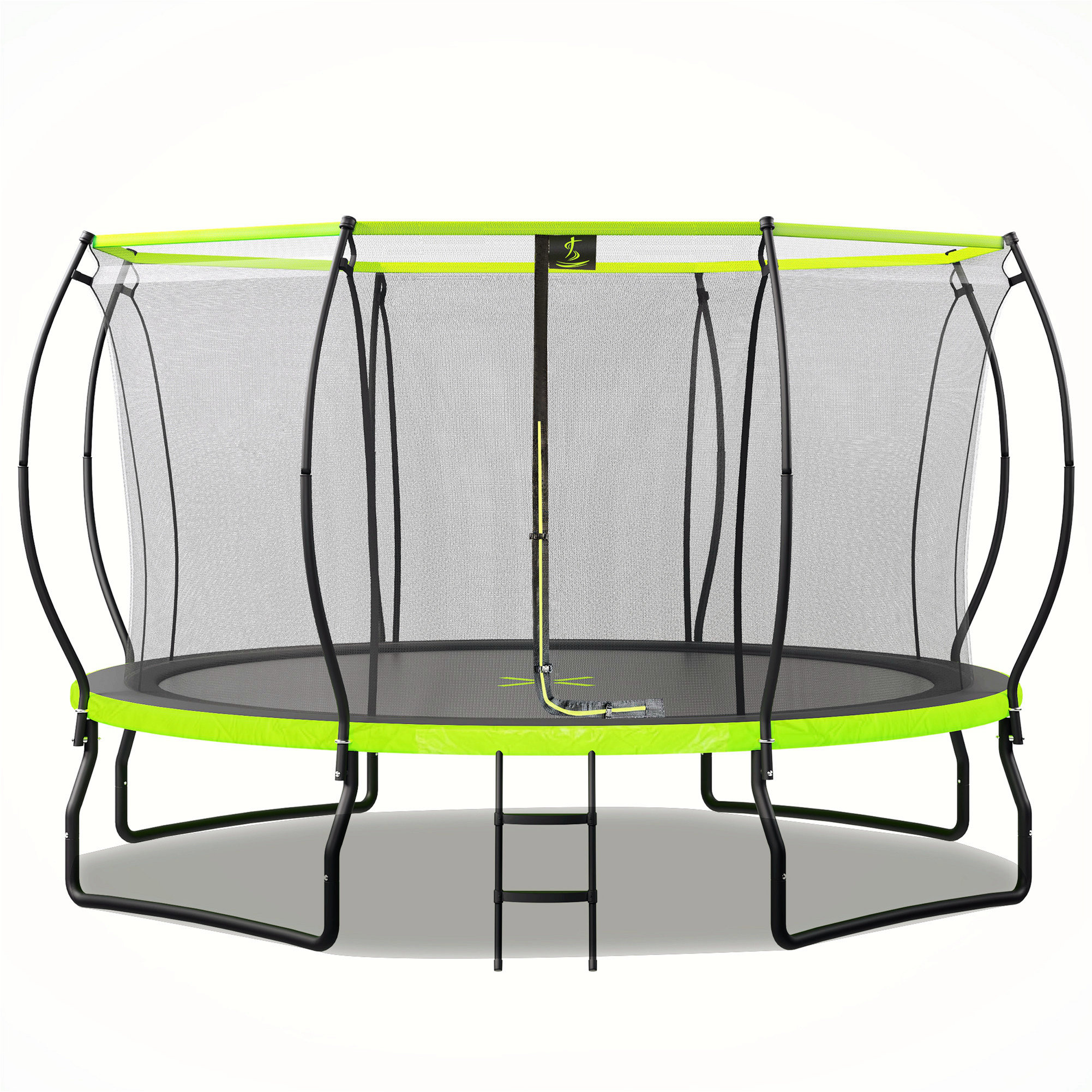 Creationstry Solid Trampoline, Ladder and Wind Stakes - Wayfair Canada