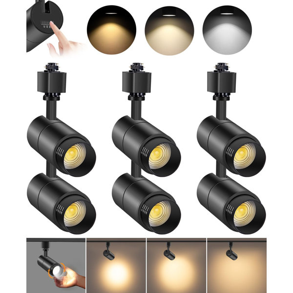 Co-t 10W Adjustable Led Track Light Heads - 3 Colour Temperatures ...