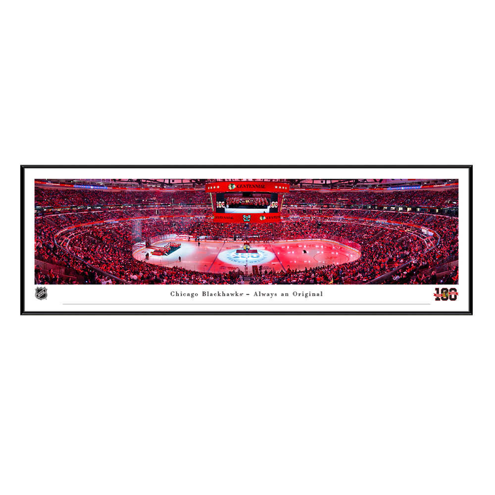 Latitude Run® Chicago Blackhawks Centennial Ceremony - Standard Frame ...