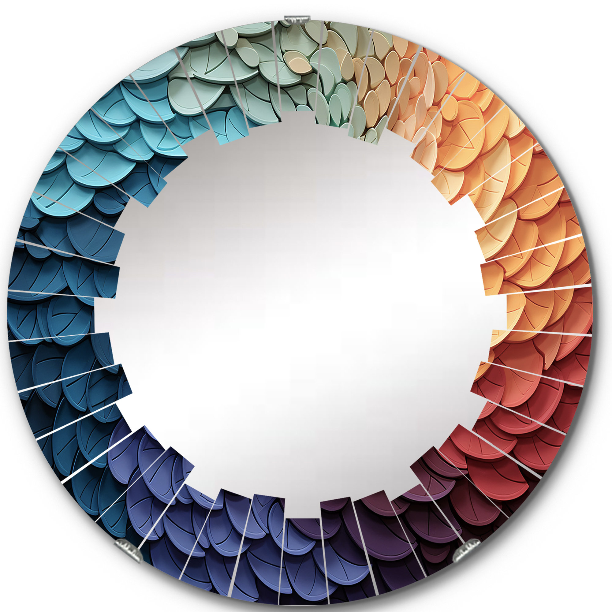 East Urban Home Furlane - Modern Wall Mirror Round | Wayfair