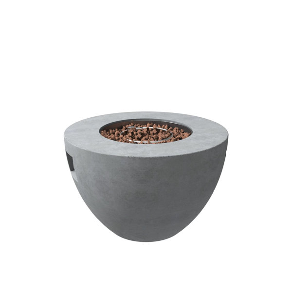 Latitude Run® Allandra 23.8'' H x 36'' W Magnesium Oxide Propane ...