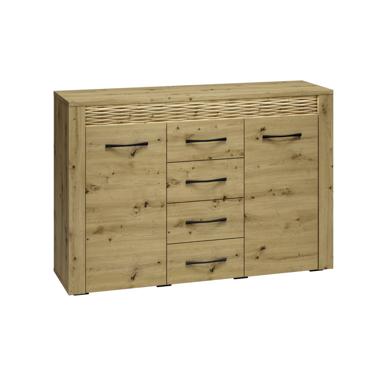 Alpen Home Jarrow 4 Drawer Combi Chest | Wayfair.co.uk