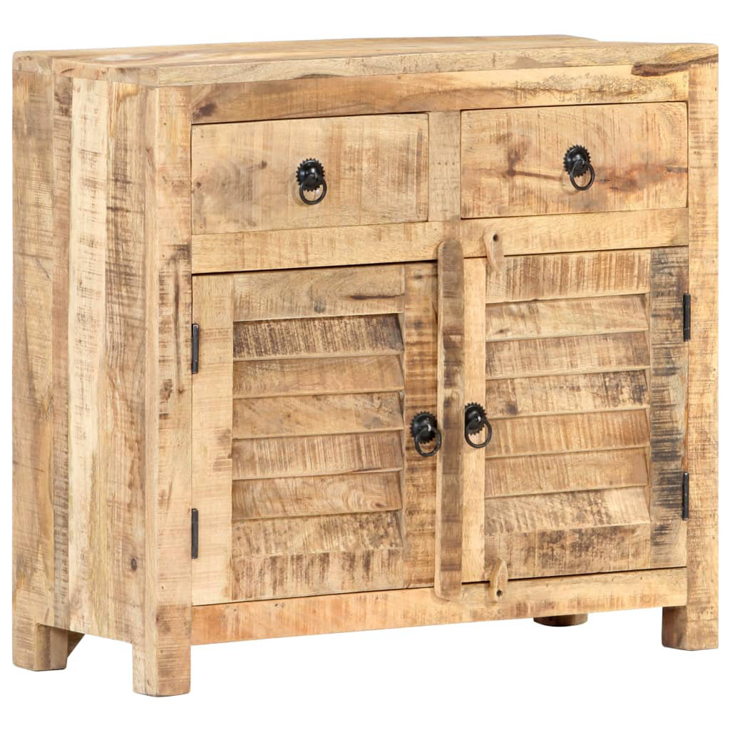 Union Rustic Sideboard 27.6"X11.8"X26.8" Solid Wood Mango | Wayfair