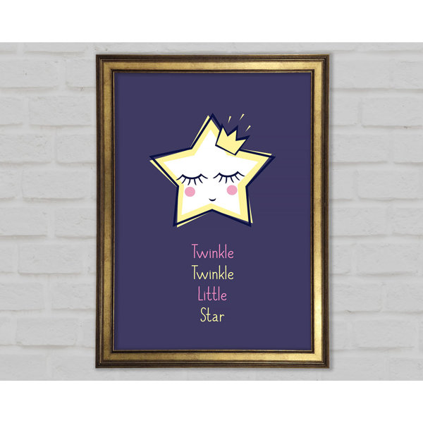 Zoomie Kids Twinkle Twinkle - Single Picture Frame Art Prints | Wayfair ...