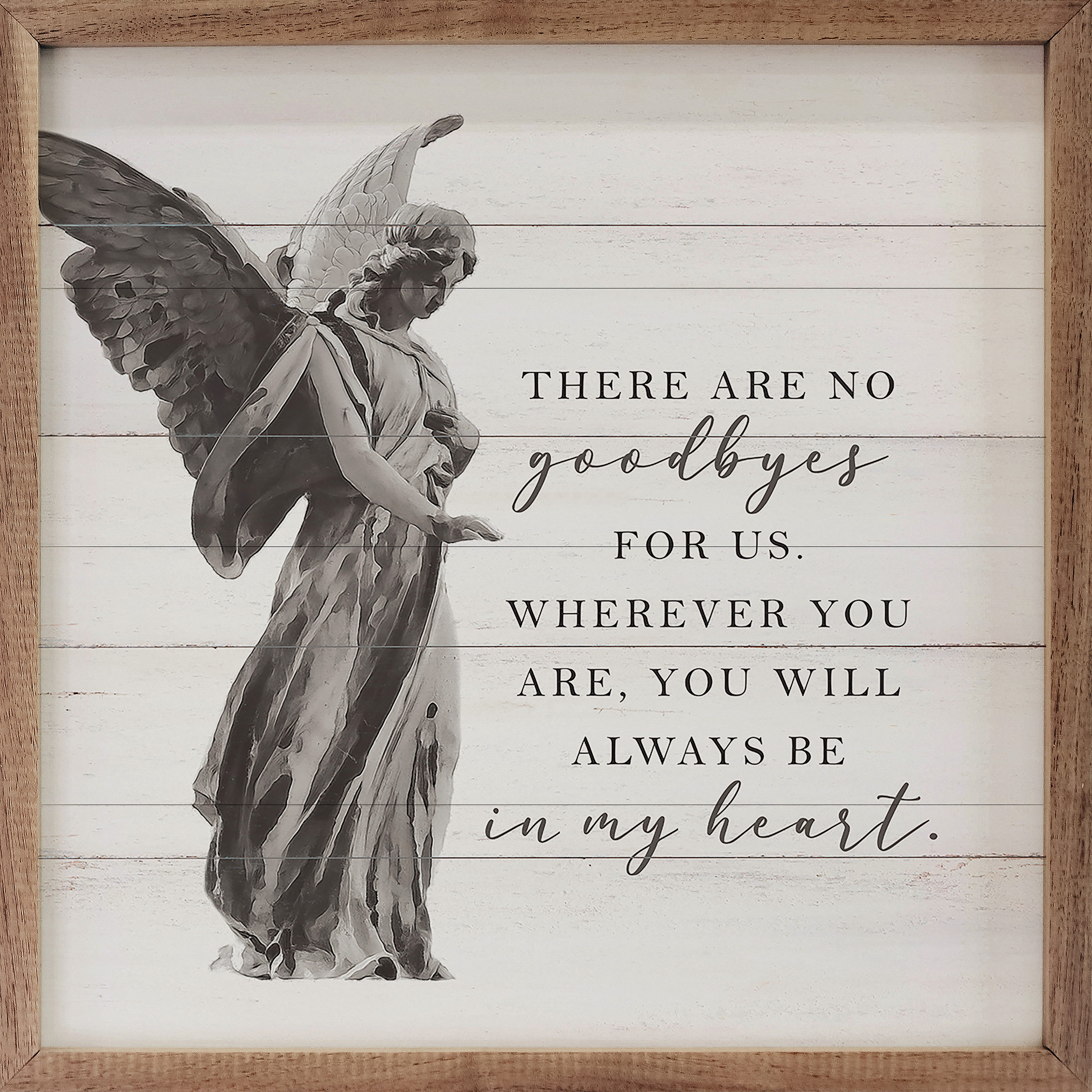 Trinx There Are No Goodbyes Angel Whitewash | Wayfair