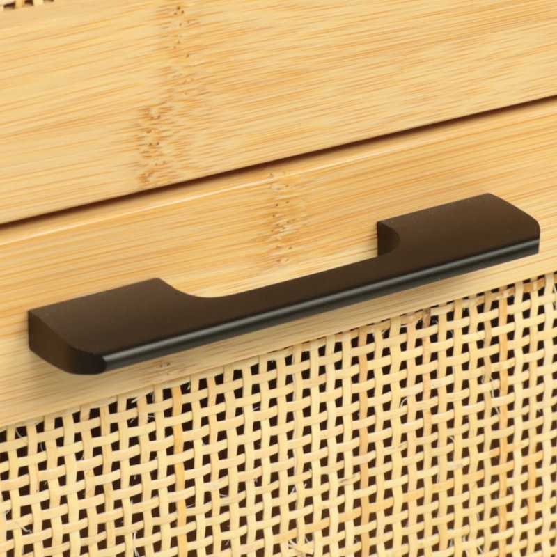 Bay Isle Home™ Donnell Rattan 6 Drawer 47.4'' W Double Dresser with ...