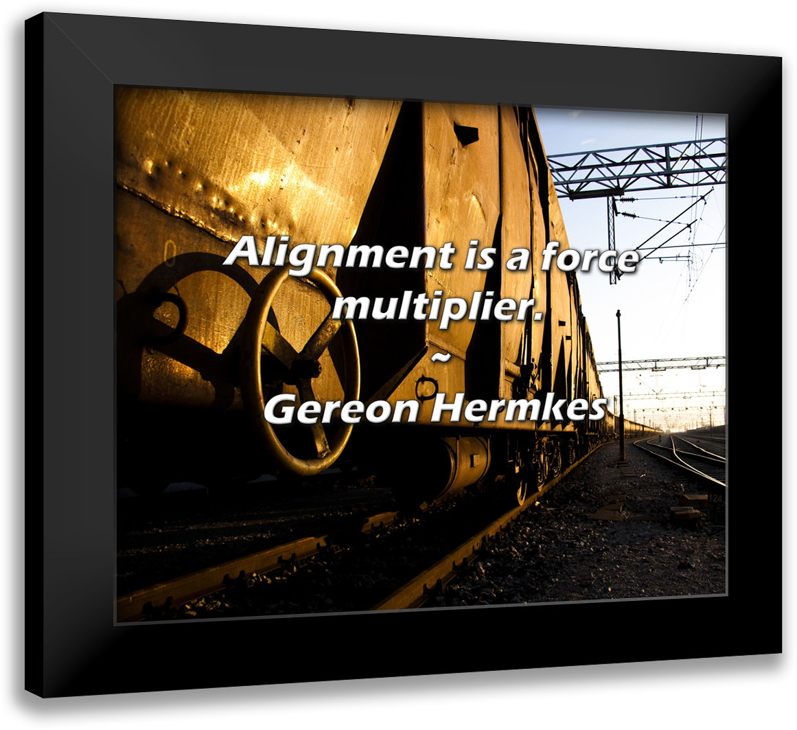 Latitude Run® Gereon Hermkes Quote: Alignment is a force multiplier ...