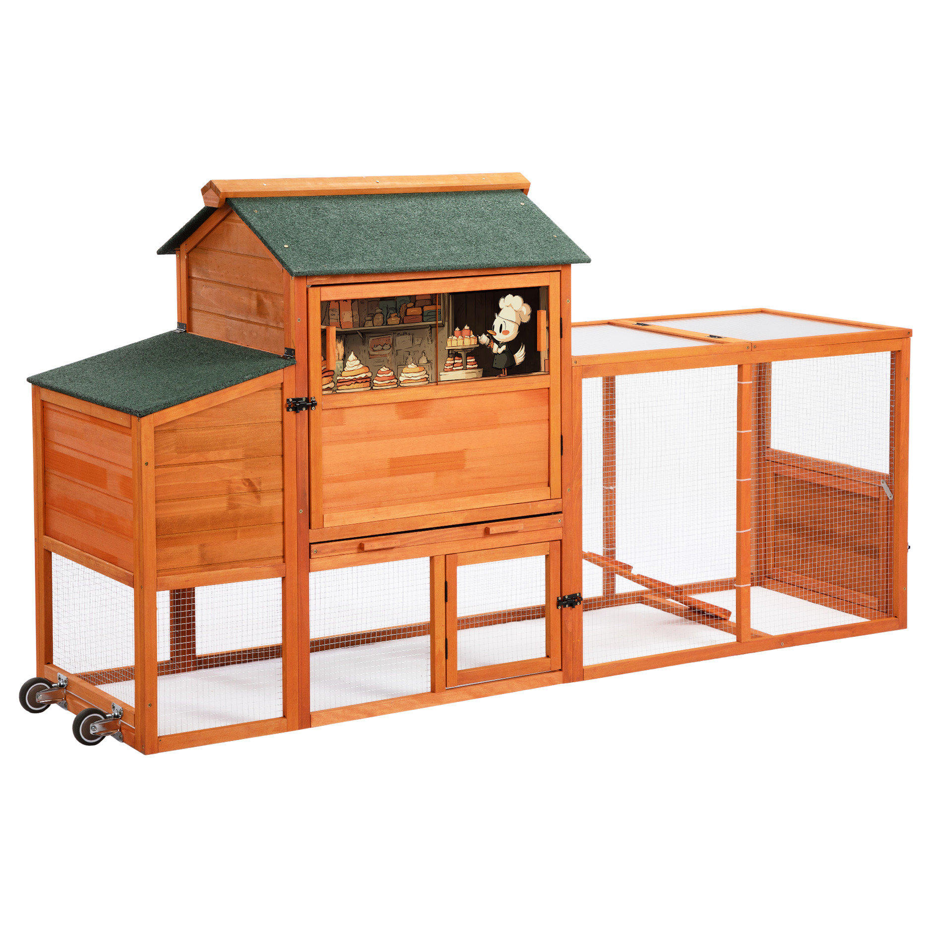 One Allium Way® Multi - Functional Coop Featuring Tool Assembly, Slip ...
