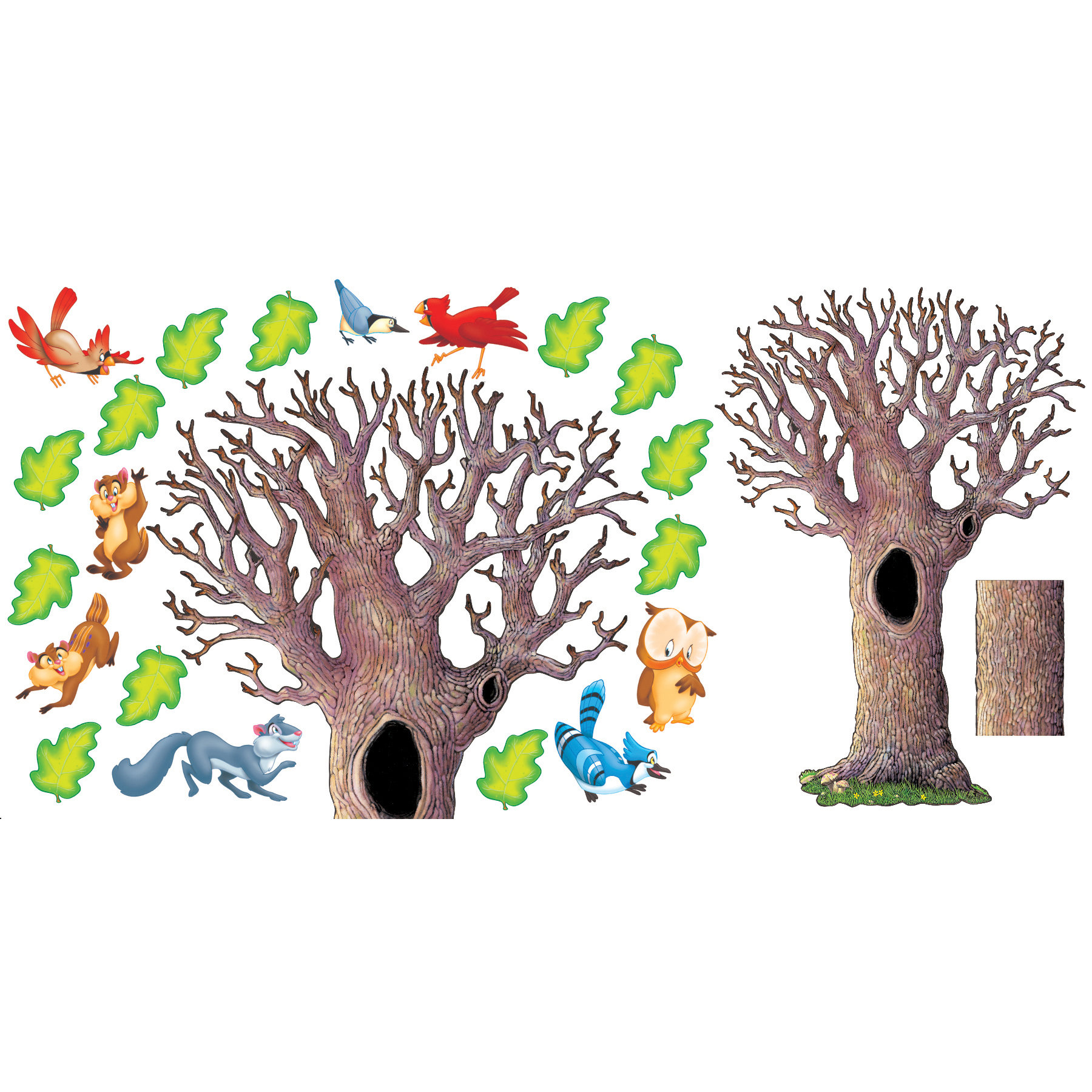TREND enterprises, Inc. Big Oak Tree Bulletin Board Cut Out - Wayfair ...