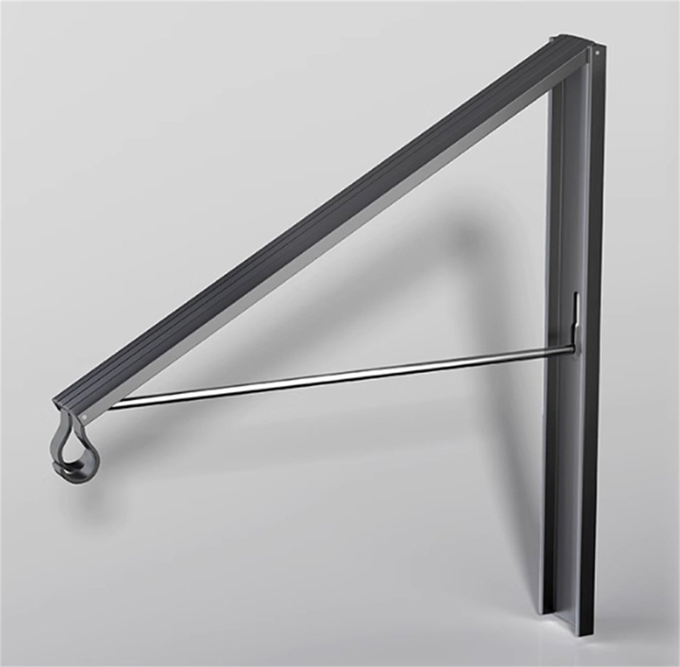 Rebrilliant Aerofold Elite Balcony Clothes Rack | Wayfair