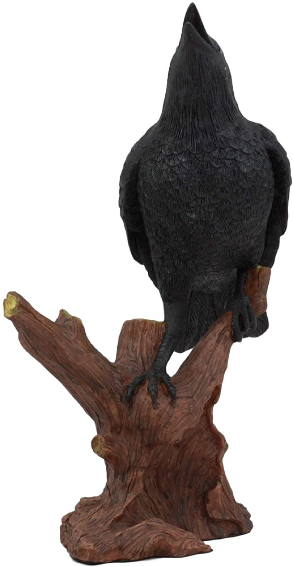 Loon Peak Ebros Quoth Nevermore Realistic Crowing Raven Perched On Tree ...