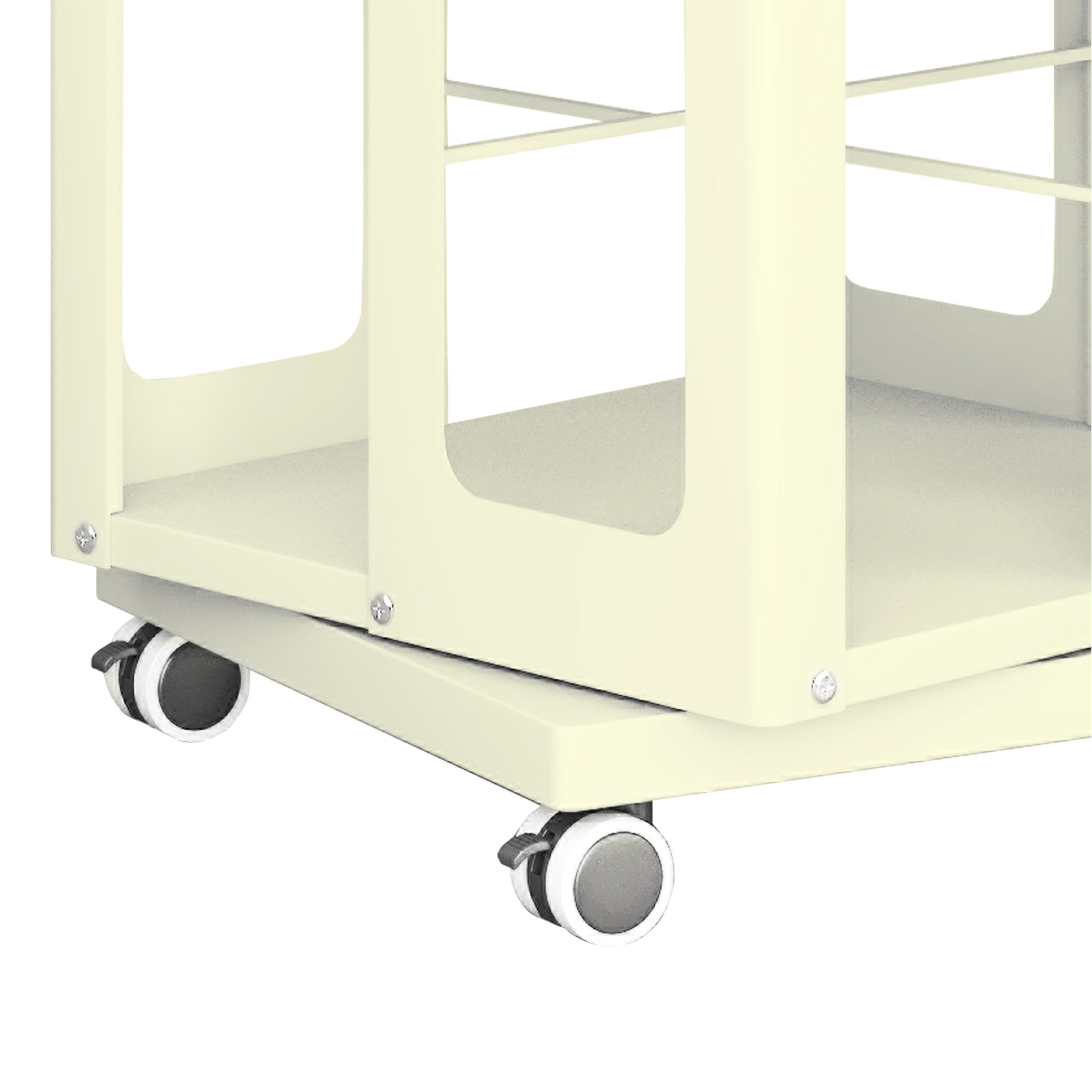 IntrospectiveIncline 4 All Rotating Bookshelf With 360 Wheels, New ...