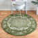 Bungalow Rose Giverny Power Loom Green Rug & Reviews | Wayfair