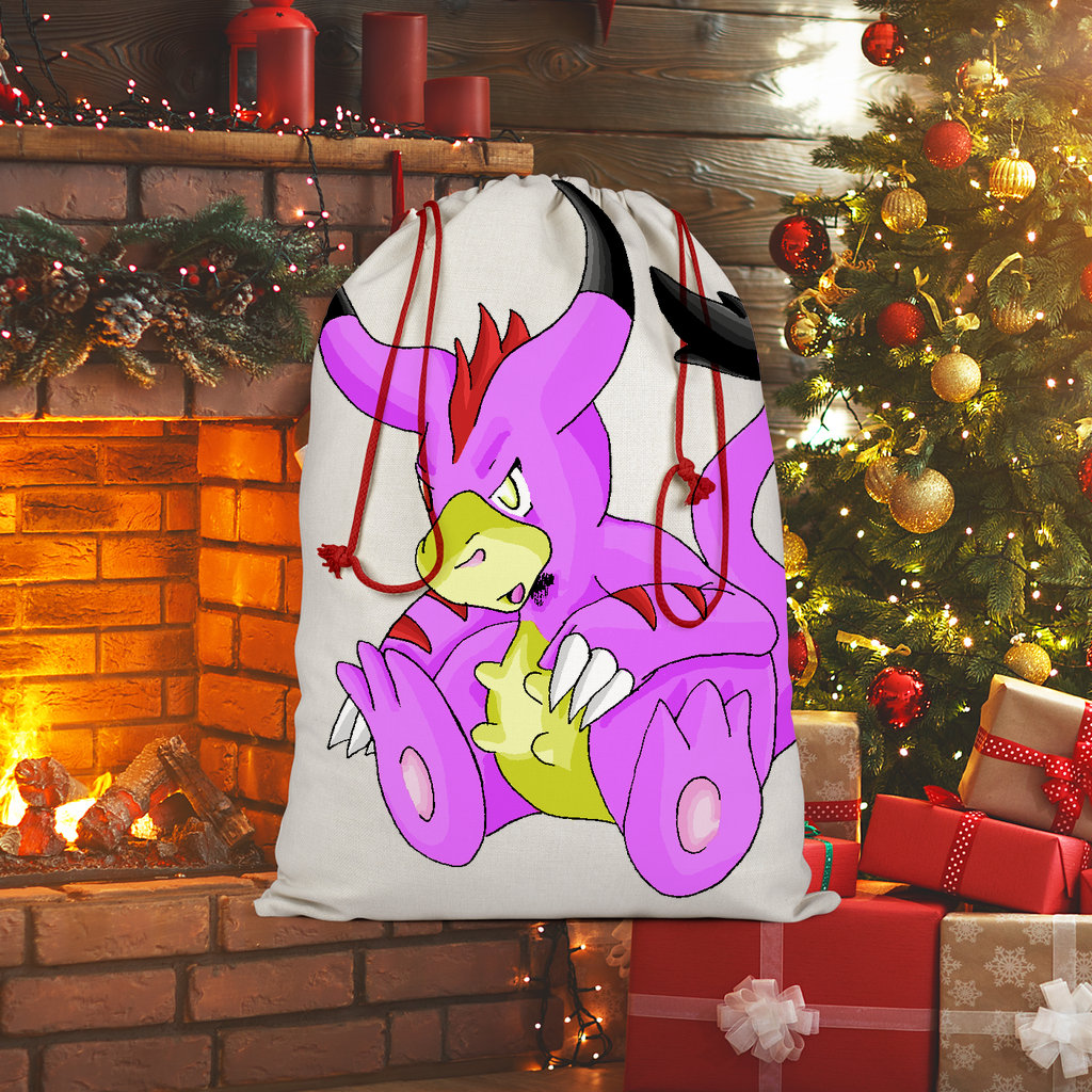 East Urban Home Sublimation Linen Drawstring Sack Fabric Laundry Bag ...