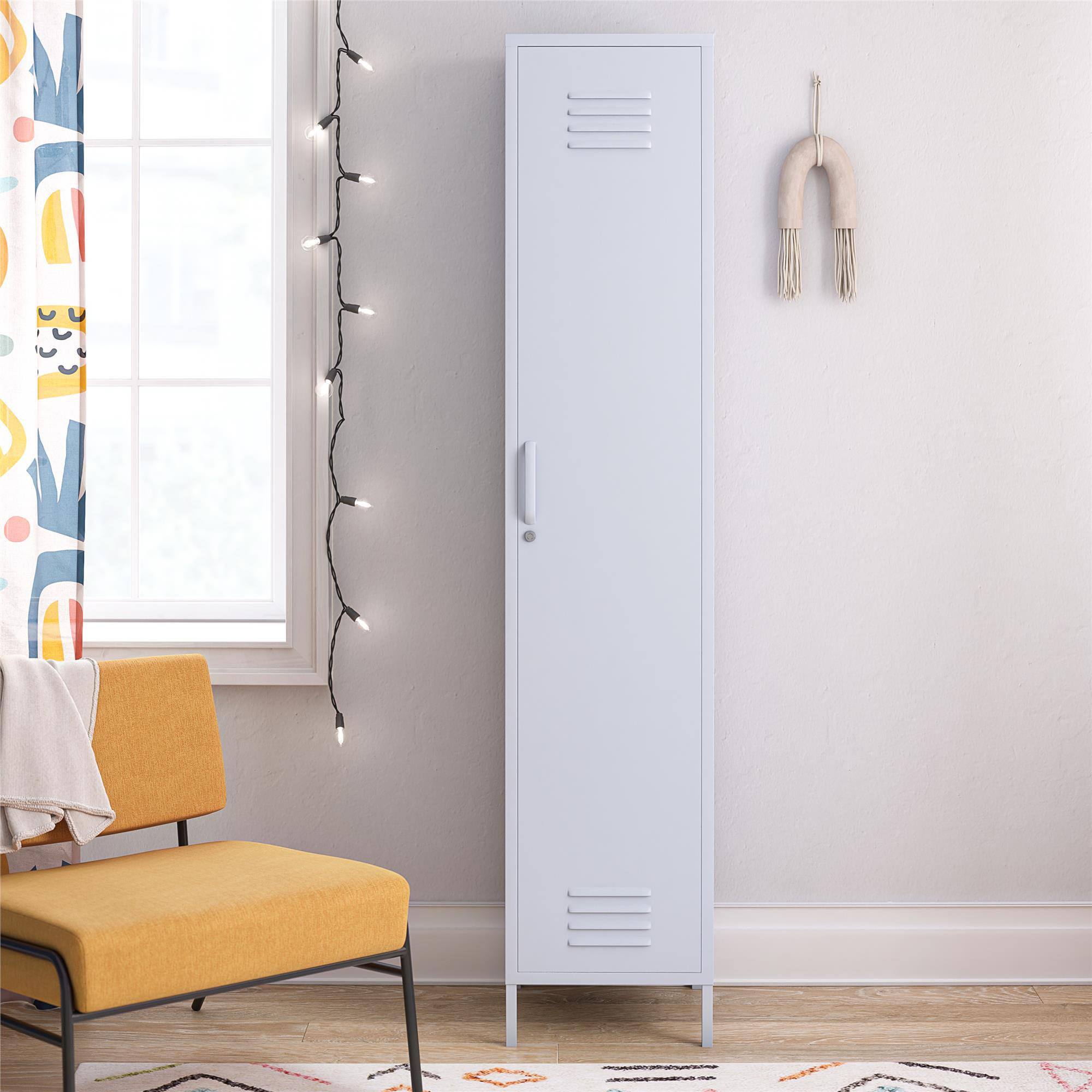 Novogratz Cache 1-Door Tall Single Metal Locker Style Storage & Reviews ...