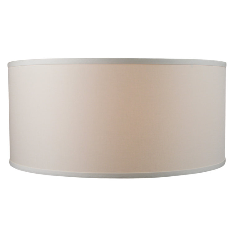 Fenchel Shades 10" H X 22" W Drum Lamp Shade -(Spider Attachment) In ...