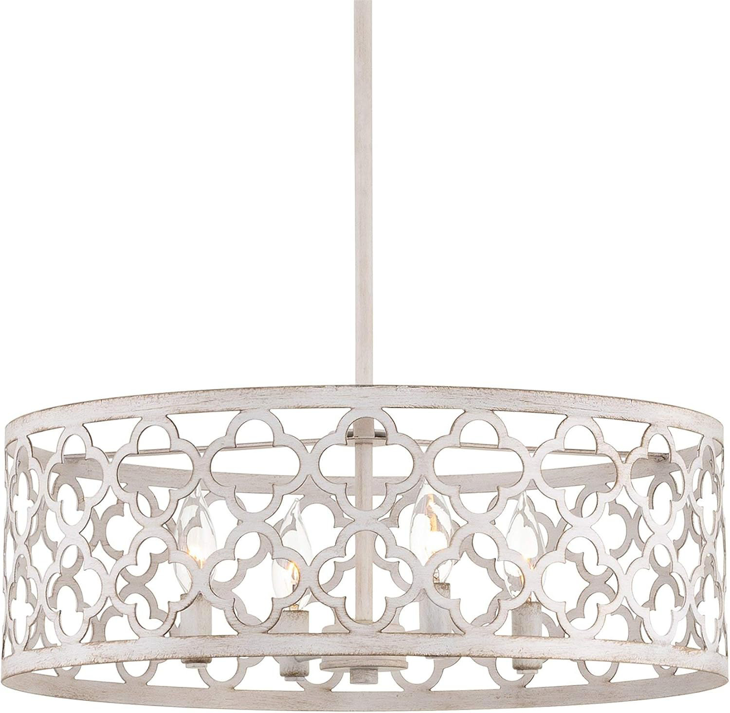 Ophelia & Co. Kira Home Sutton 20" Modern Chandelier With Quatrefoil ...