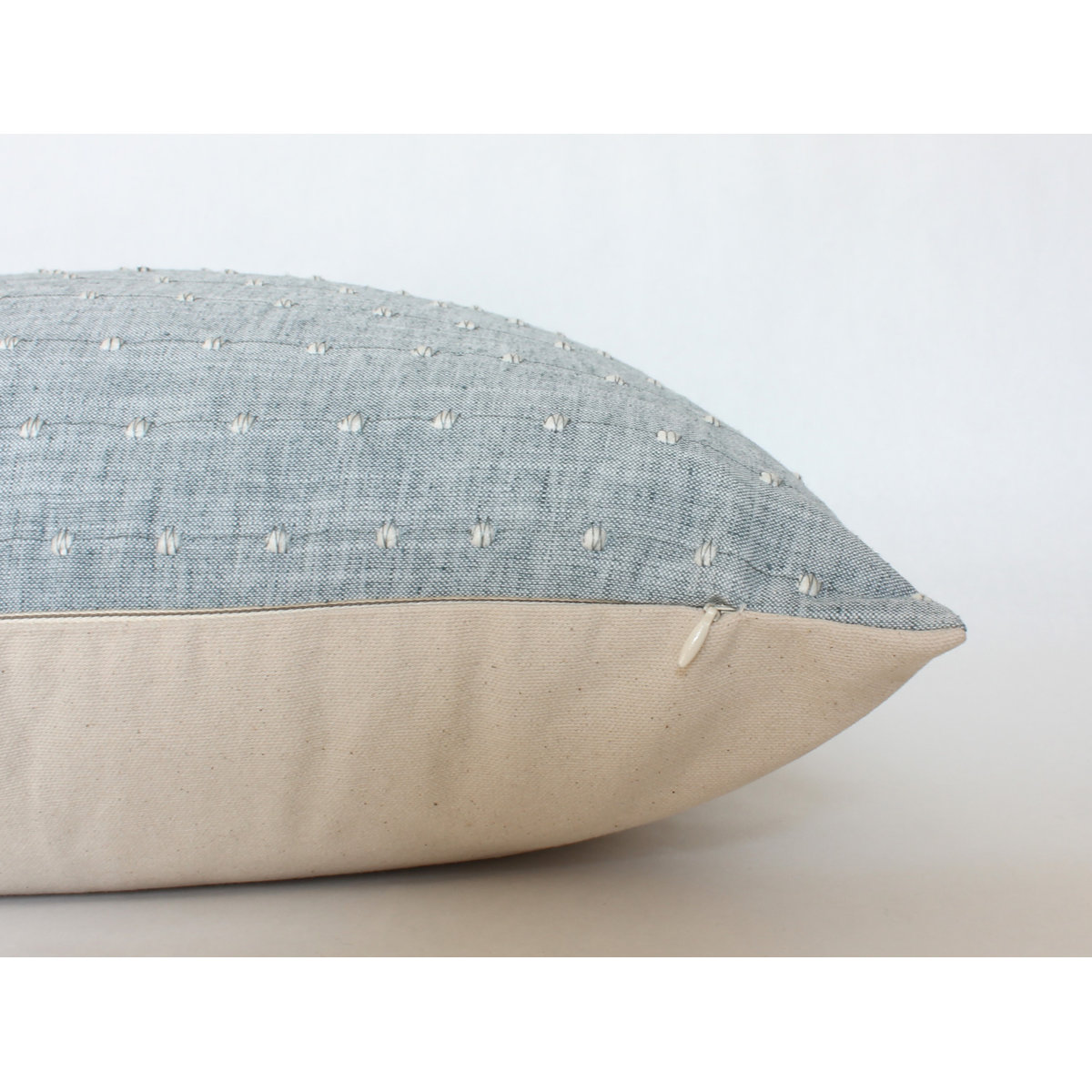 Textileish Light Blue Throw Pillow Set, Sofa Pillow Cover Set Of 3 ...