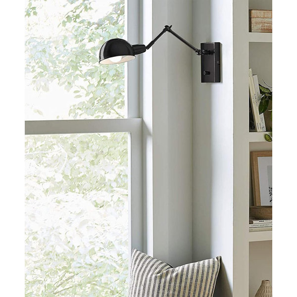 Latitude Run® Steel Swing Arm Sconce & Reviews | Wayfair