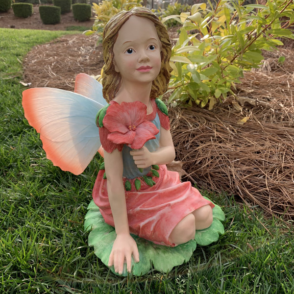 HomeStyles Suffolk Fairy Gabriella Garden Statue | Wayfair