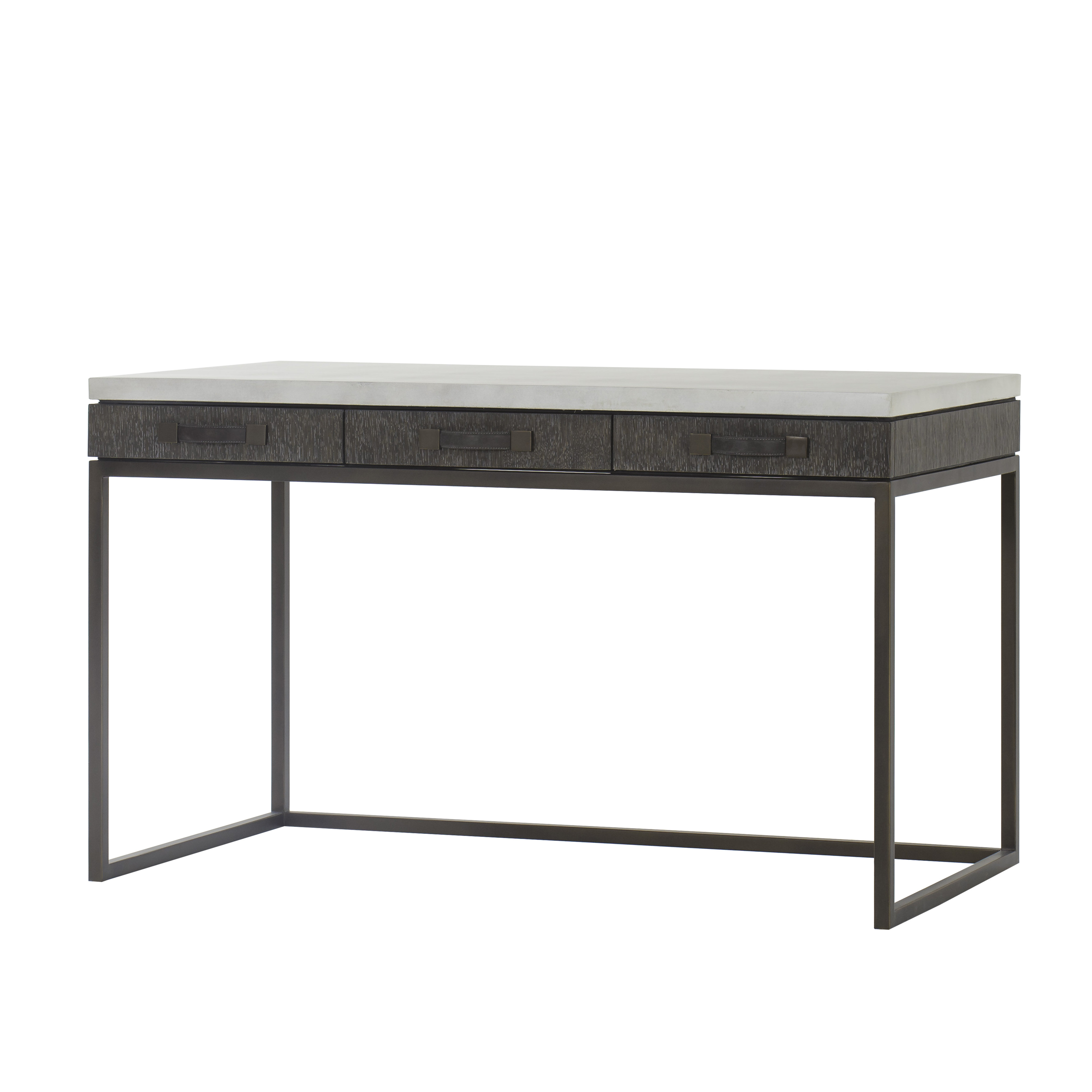 Resource Decor Emerson Metal Base Writing Desk & Reviews | Wayfair