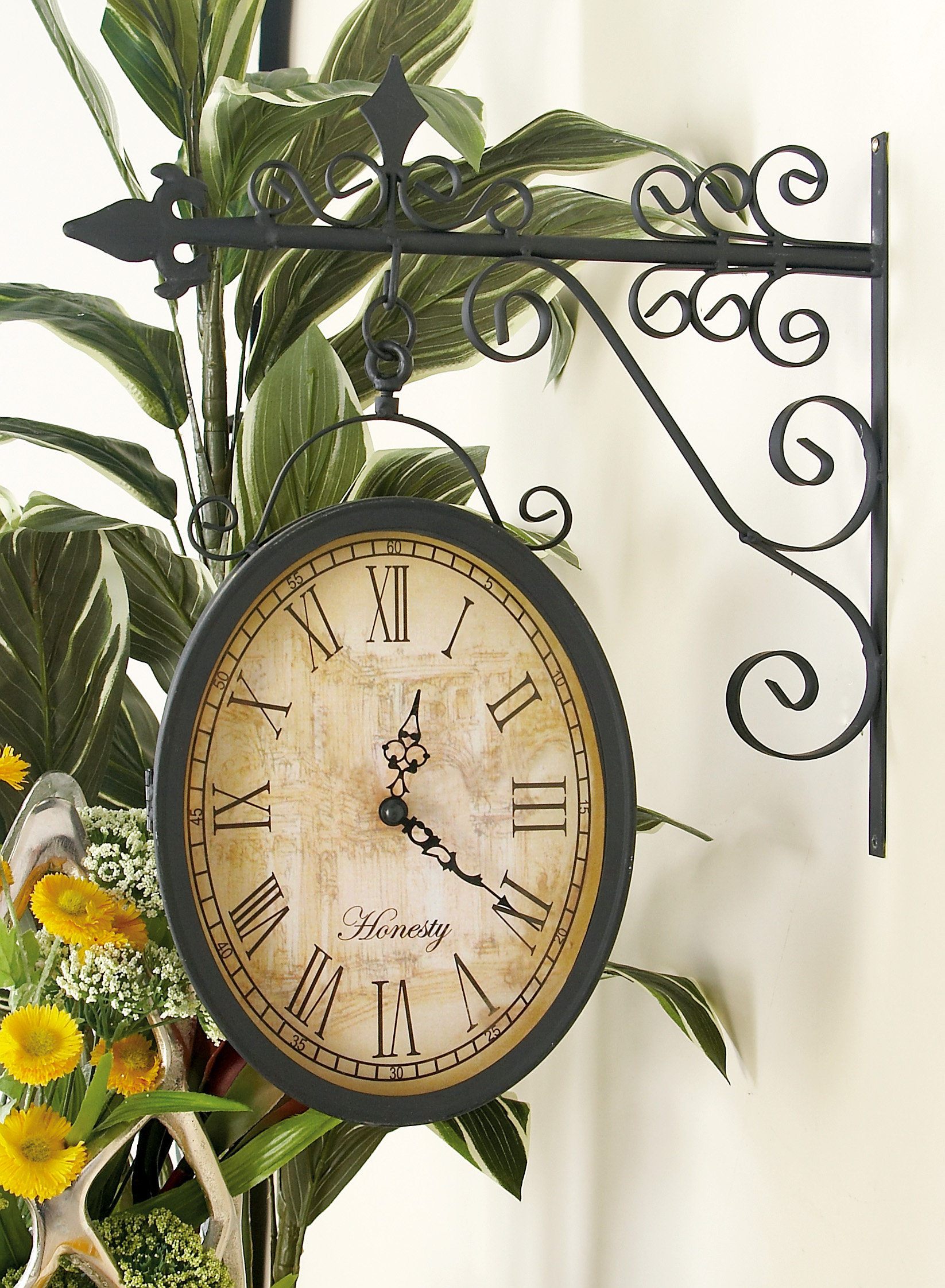 Lark Manor™ Bartley Double Side Wall Clock | Wayfair