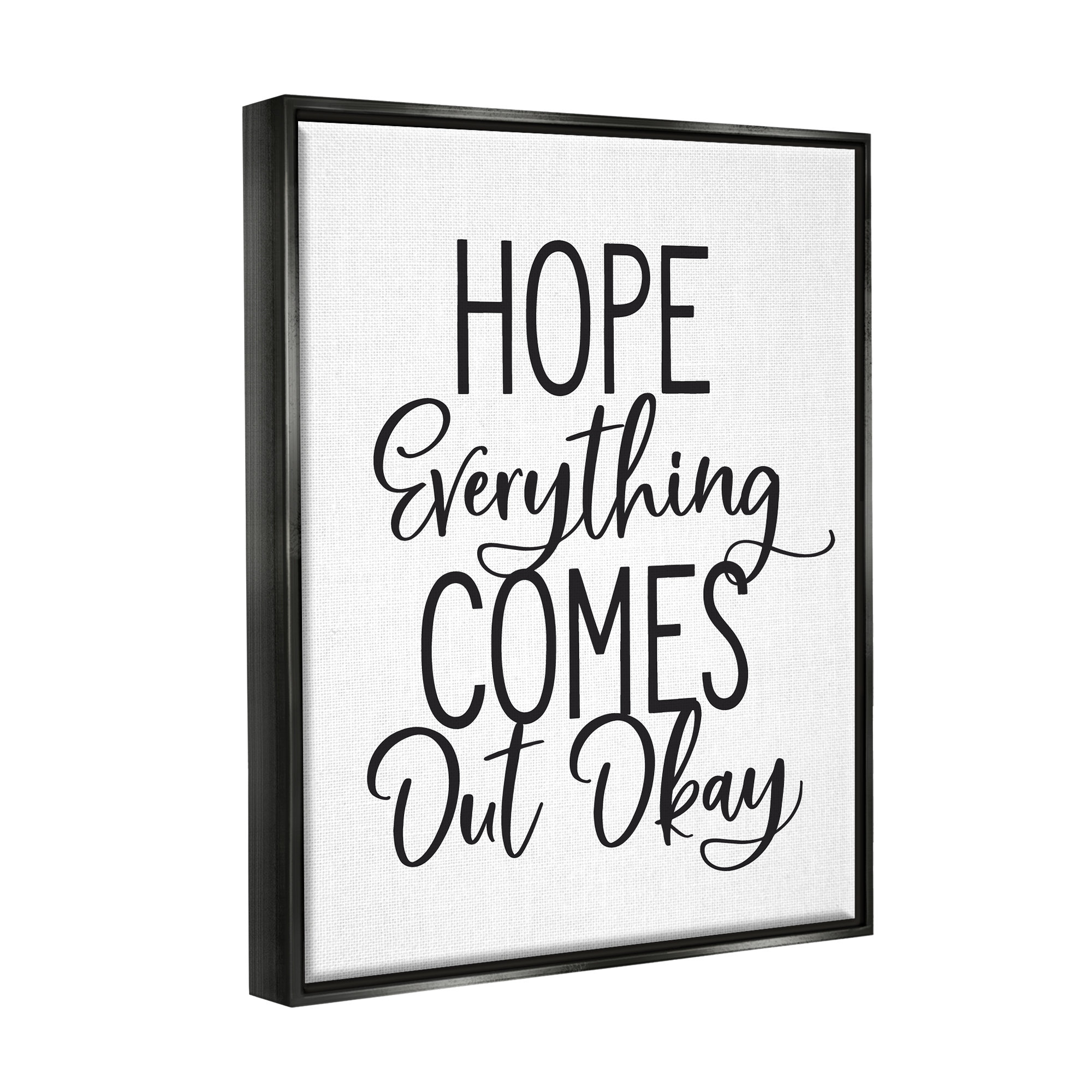 Stupell Industries Casual Bathroom Calligraphy Sign Humor Phrase by ...