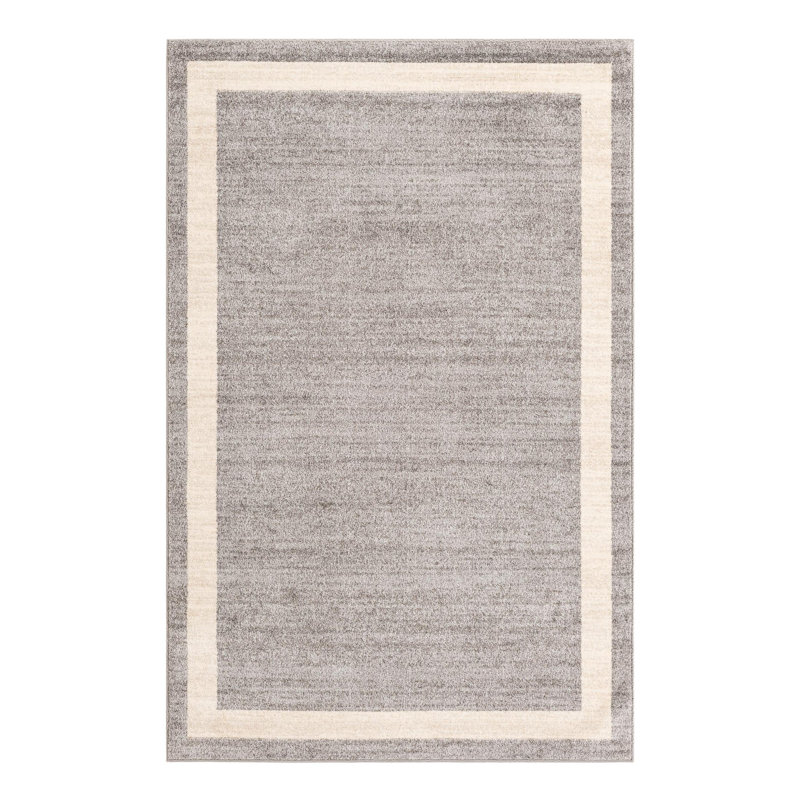Breakwater Bay Islas Abstract Gray Area Rug "& Reviews" | Wayfair
