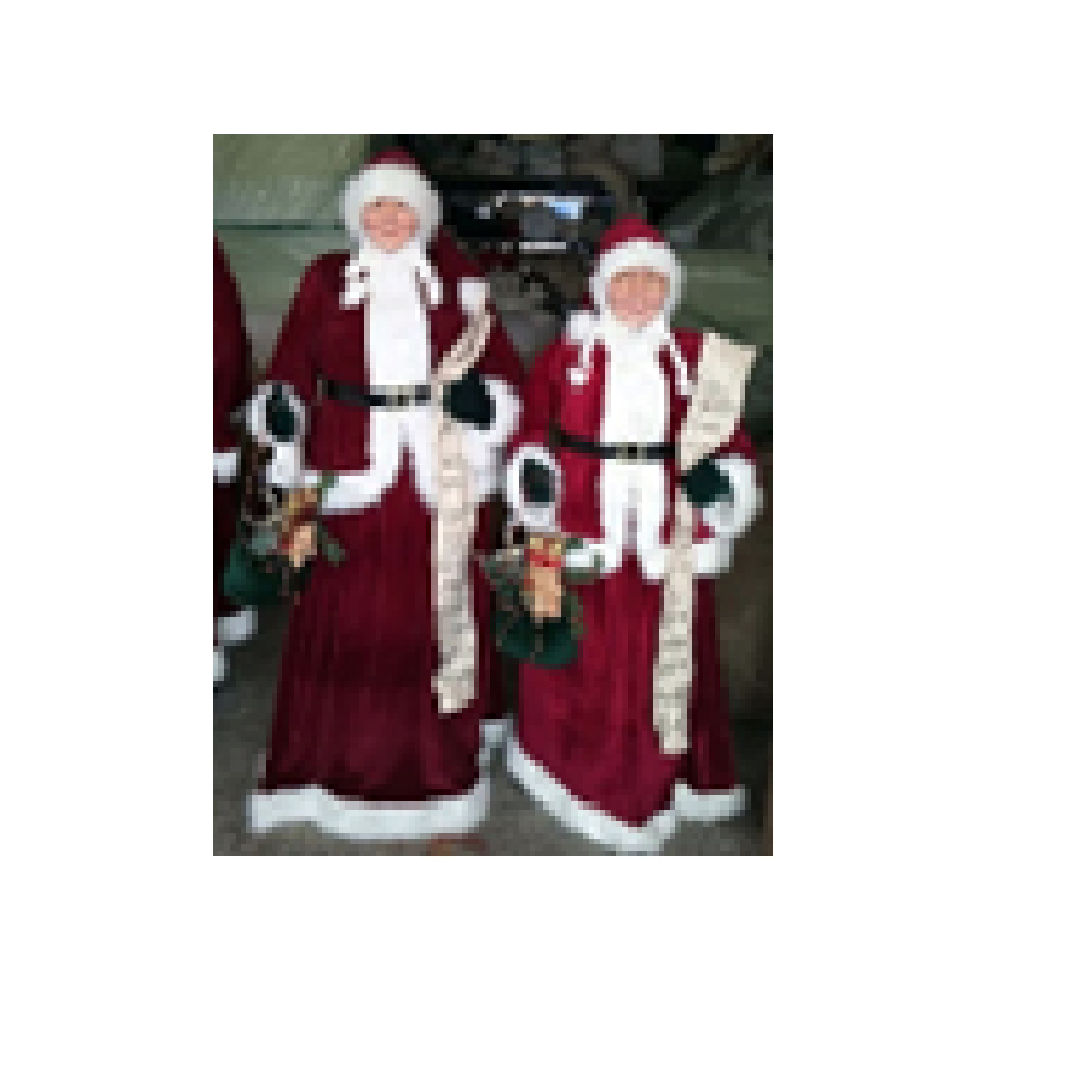 Northlight Seasonal 72" Life Size Plush Mrs. Claus Standing Christmas ...