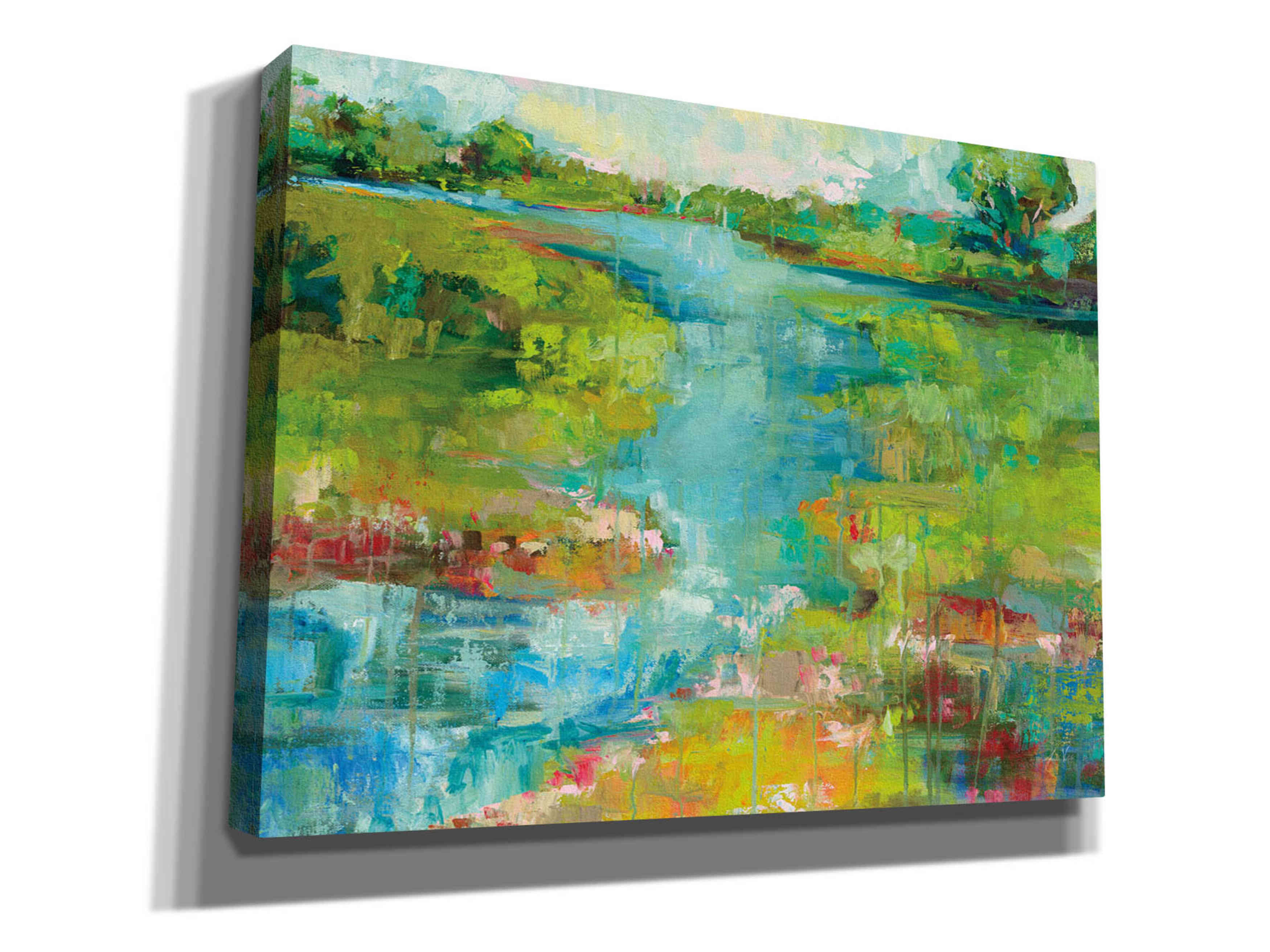 Red Barrel Studio Epic Graffiti 'Spring Marsh' By Jeanette Vertentes ...