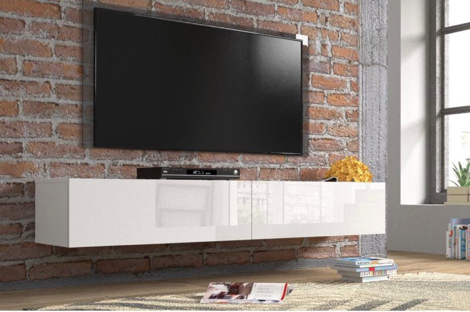 Latitude Run® Vadim Floating TV Stand for TVs up to 75" | Wayfair
