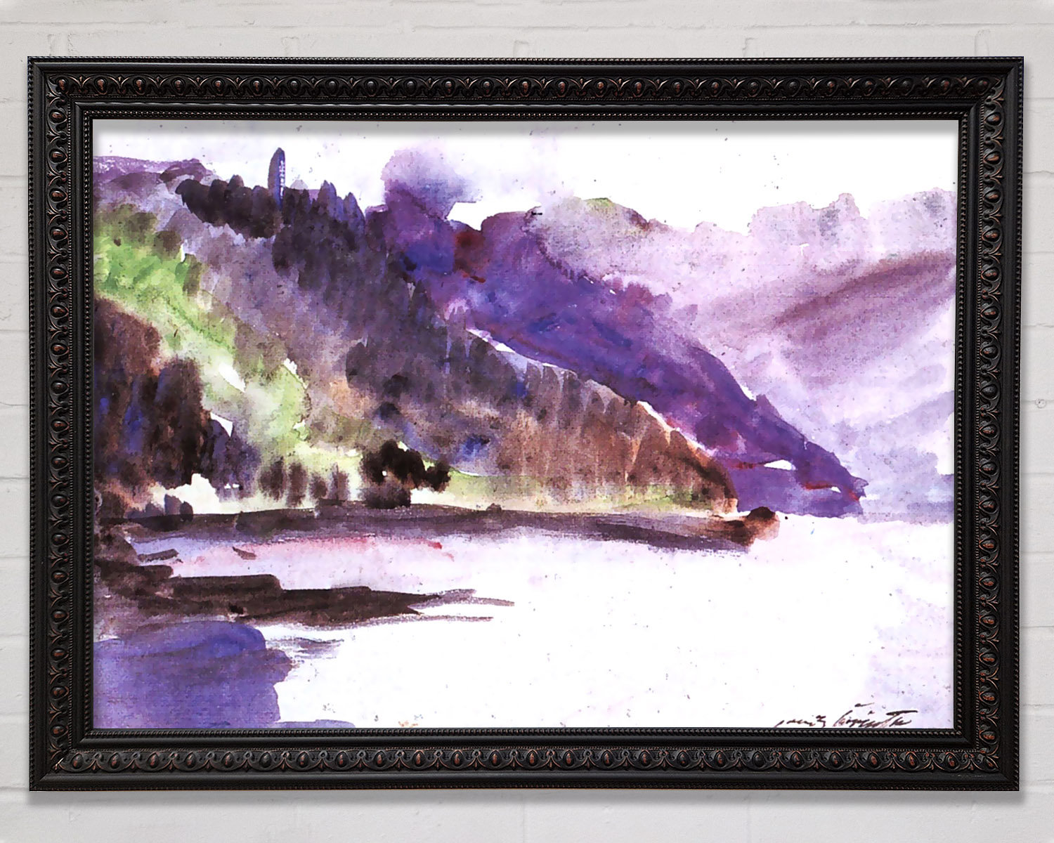 Rosalind Wheeler Walchensee 6 by Lovis Corinth - Single Picture Frame ...