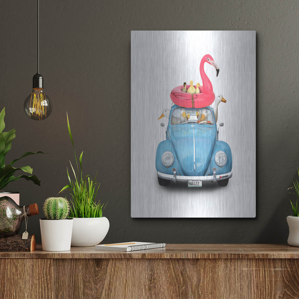 Bay Isle Home™ 'Ducks At The Beach Silo' by John Hovenstine Metal Wall ...