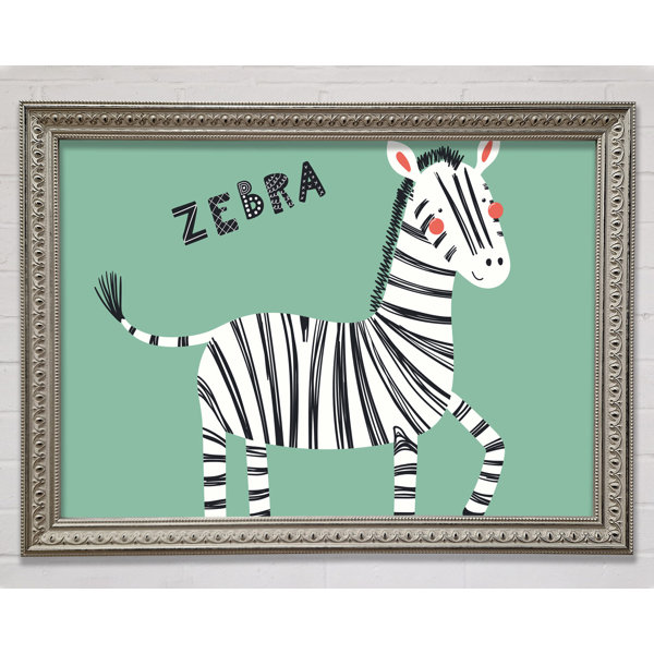 Bright Star Zebra Pride - Single Picture Frame Art Prints | Wayfair.co.uk