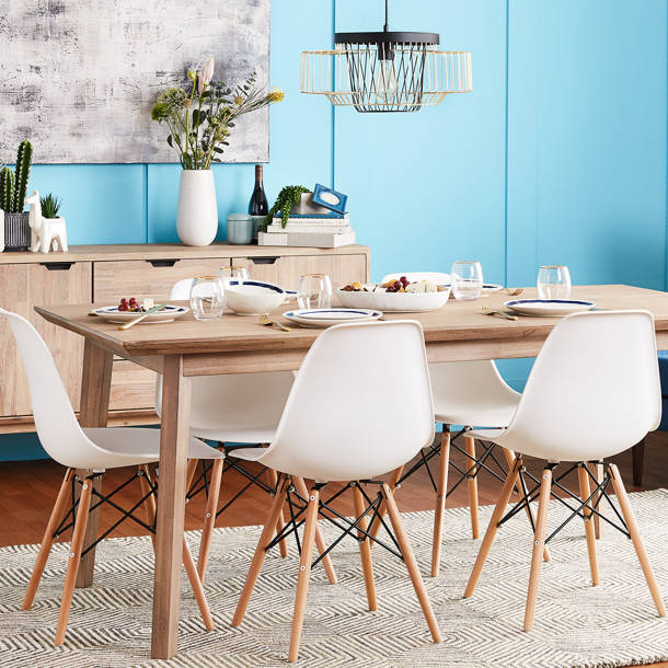 Corrigan Studio® Goodyear Solid Wood Dining Table & Reviews | Wayfair