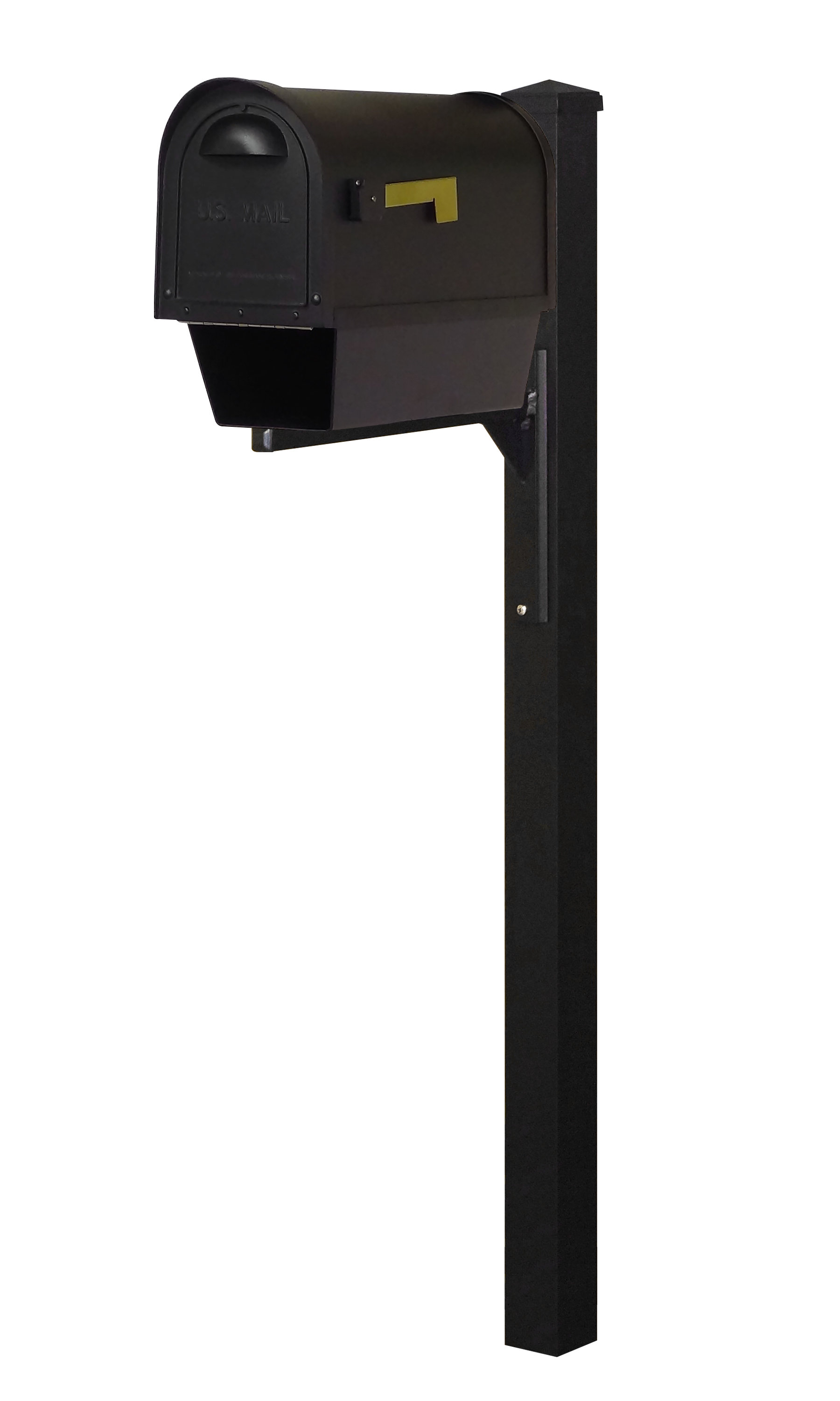 Special Lite Products Classic Curbside Post Mounted Mailbox | Wayfair