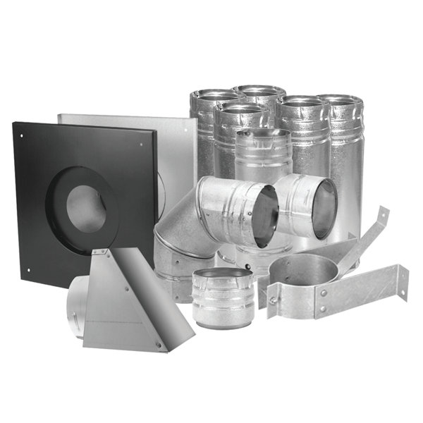 Us Stove Co 3" Pellet Vent Kit Stainless | Wayfair