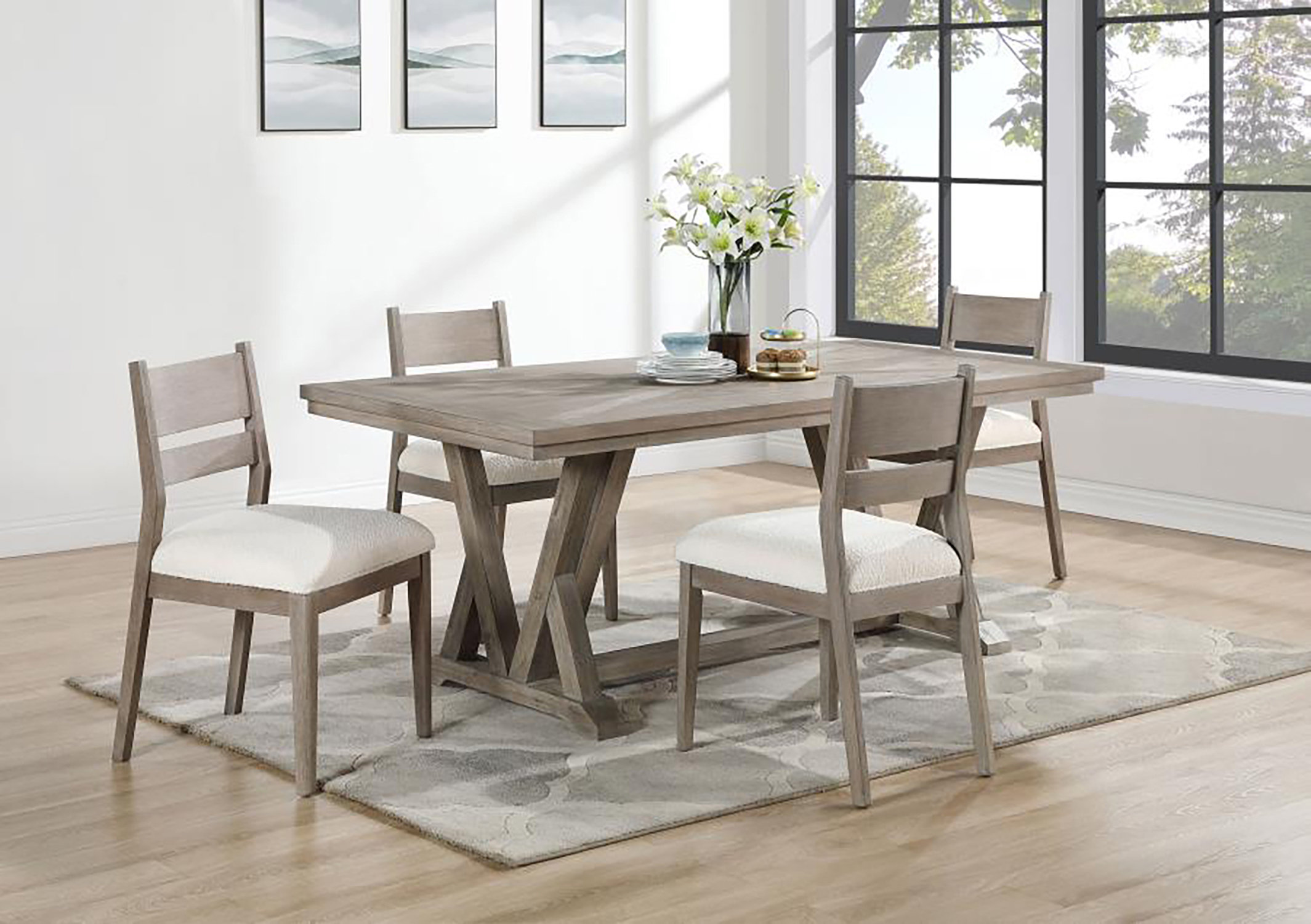 Gracie Oaks Brisco Dining Table Set | Wayfair